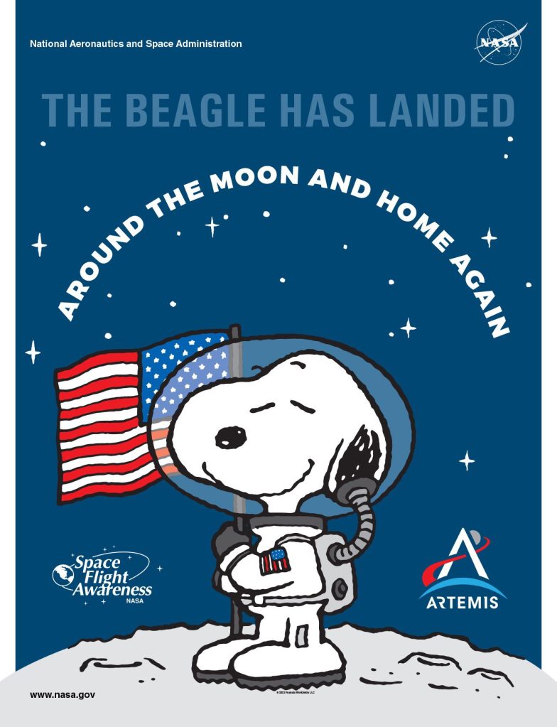 NASA Snoopy Posters | New Space Economy
