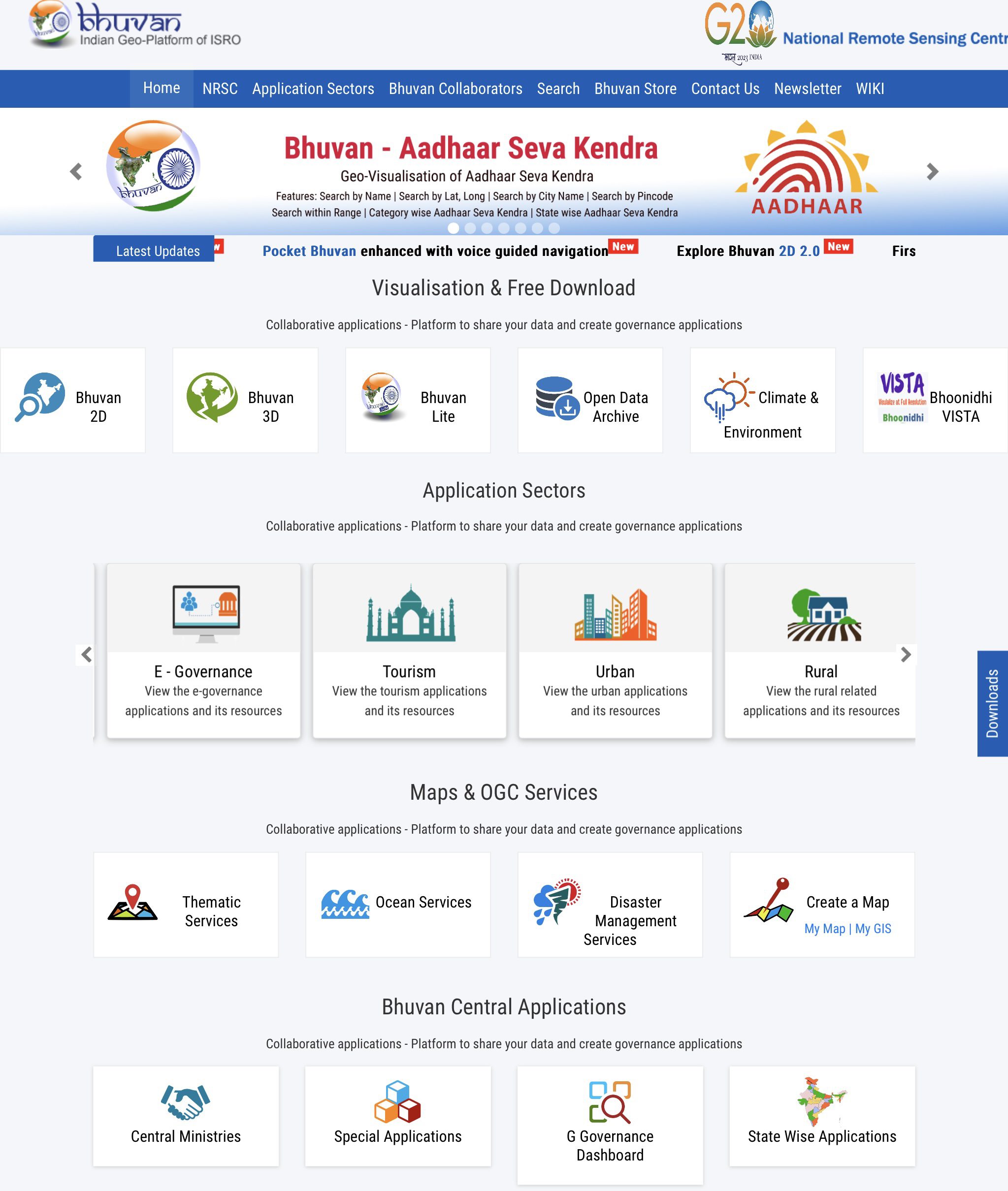 India’s Bhuvan – Harnessing Space for National Development | New Space ...