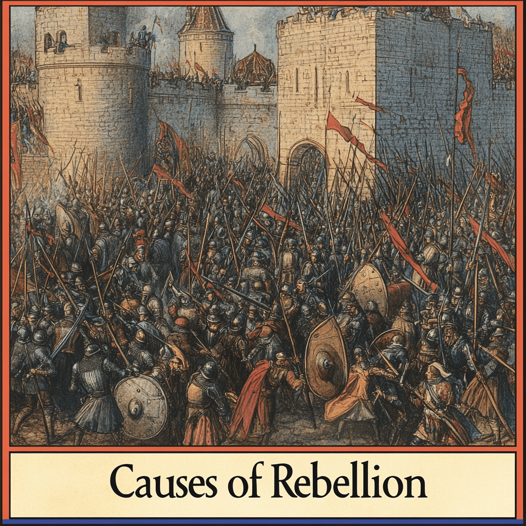 newspaceeconomy_painting_of_a_medieval_battle_overlay_text_insi ...